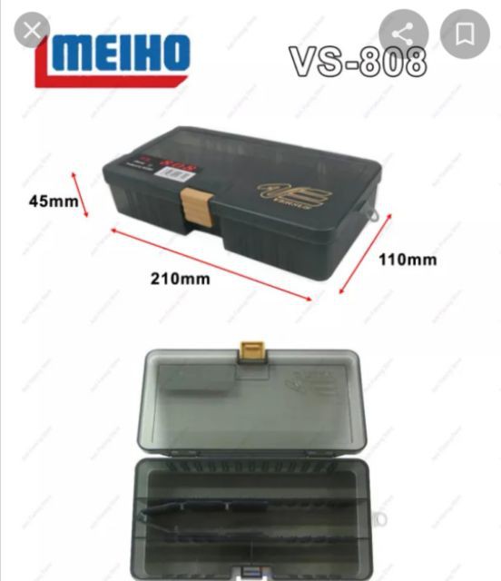 Škatla Meiho Versus VS-808 » Spletna ribiška trgovina Trofeja