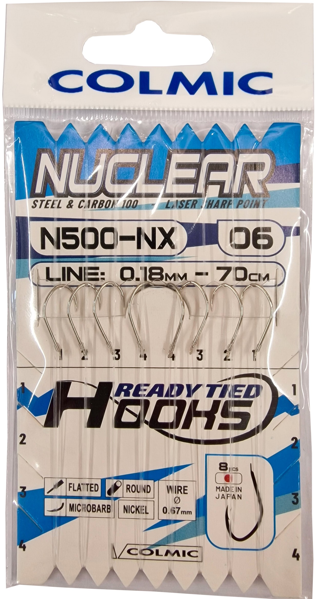 Navezani Trnki Colmic N500 NX Št:12-18 » Spletna ribiška trgovina Trofeja