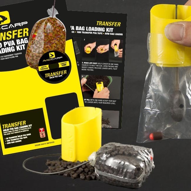 PVA Vrečka AVID PVA Bag Loading Kit L/M » Spletna ribiška trgovina Trofeja