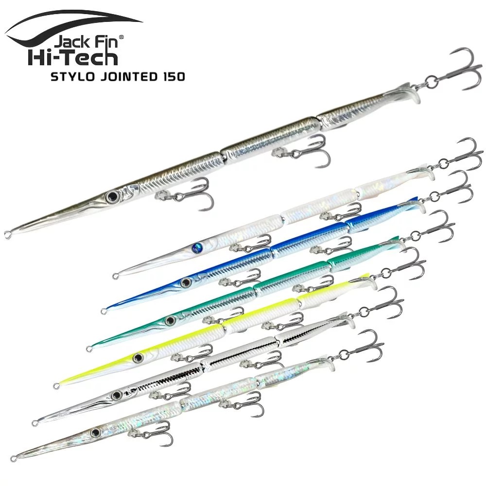 JACK FIN High Tech Needlefish Swimbait Lure JOINTED STYLO 150 » Spletna ...
