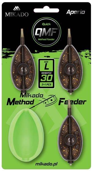 Krmilnik Mikado Feeder Aperio L SET 15-40g » Spletna ribiška trgovina Trofeja