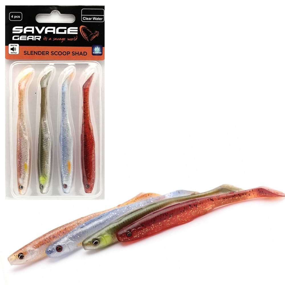 Savage Gear Slender Scoop Shad CW 13-15cm/4kom » Spletna ribiška ...