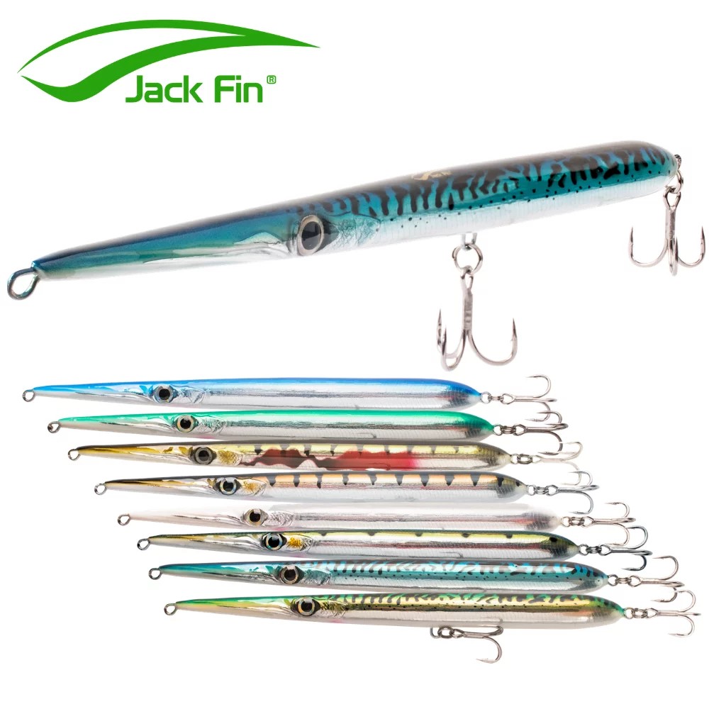 Vobler JACK FIN Handmade Topwater Needle Fish Shape Lure STYLO 210 ...