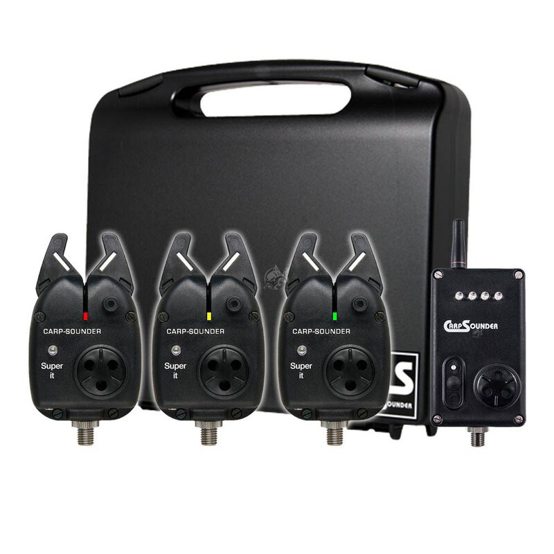 Signalizatorji Carp Sounder Super IT Set 3 + 1 » Spletna ribiška ...
