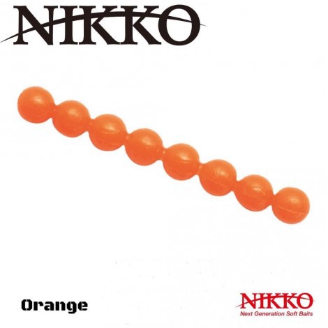 Guma Nikko -Dappy Ikura- 812 Orange » Spletna ribiška trgovina Trofeja