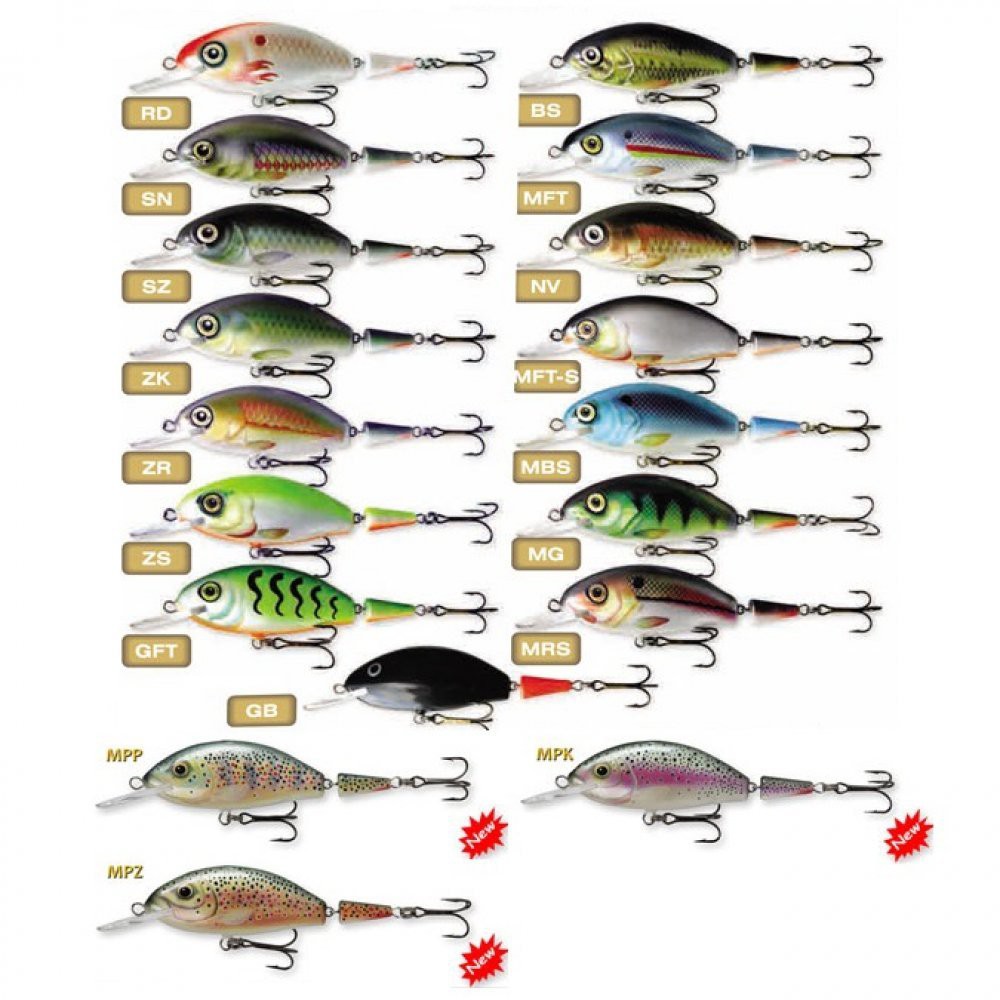Vobler Goldy Jointed Wizard 9cm » Spletna ribiška trgovina Trofeja