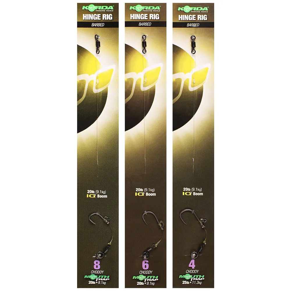 Navezani Trnki Korda Hinge Rig Choddy MT št.4-6 » Spletna ribiška ...