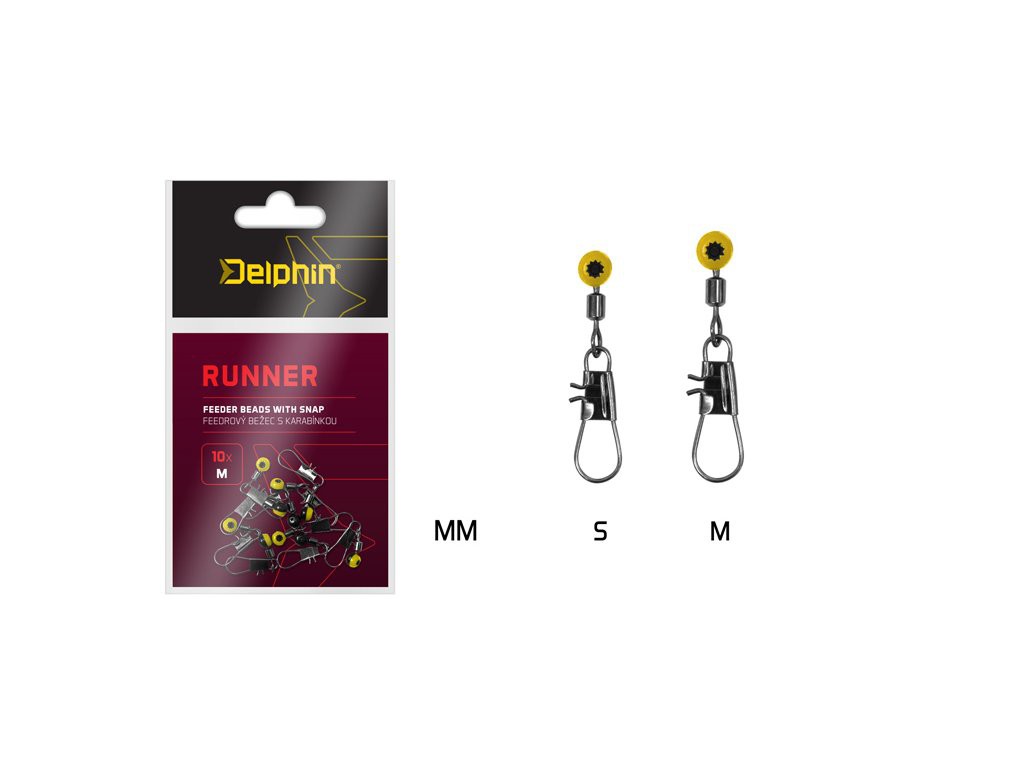 Vrtljivke Delphine Feeder Runner With Snap Št: S-M/10pcs » Spletna ...