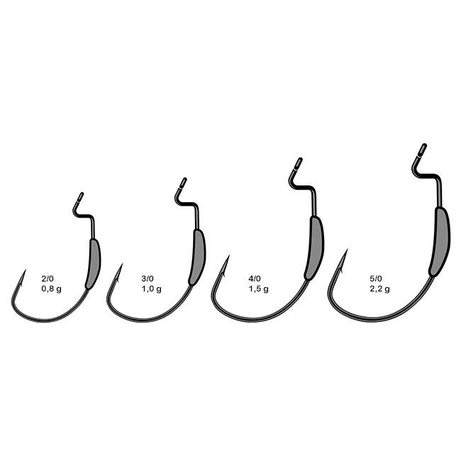 Trnki Kamatsu Offset Weighted Center Art:K-0747 Št:3/0-5/0 » Spletna ribiška trgovina Trofeja