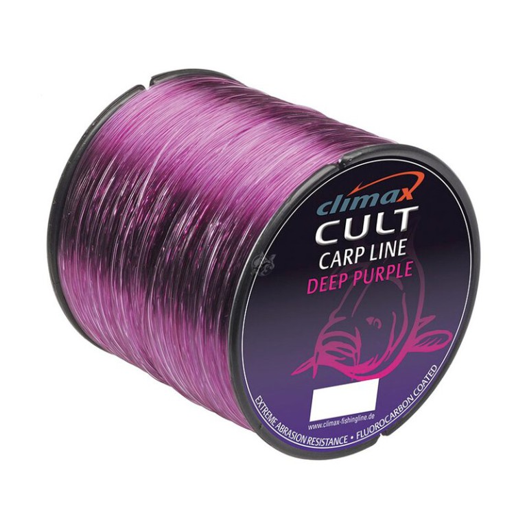 Laks Climax Cult Carp Line Deep Purple 0,28-0,40mm/1500-700m » Spletna ribiška trgovina Trofeja