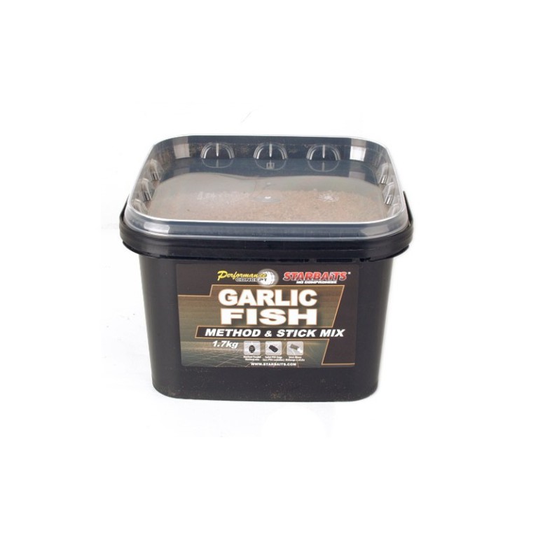 Hrana Starbaits Method&Stick Mix GARLIC FISH 1,7kg » Spletna ribiška ...