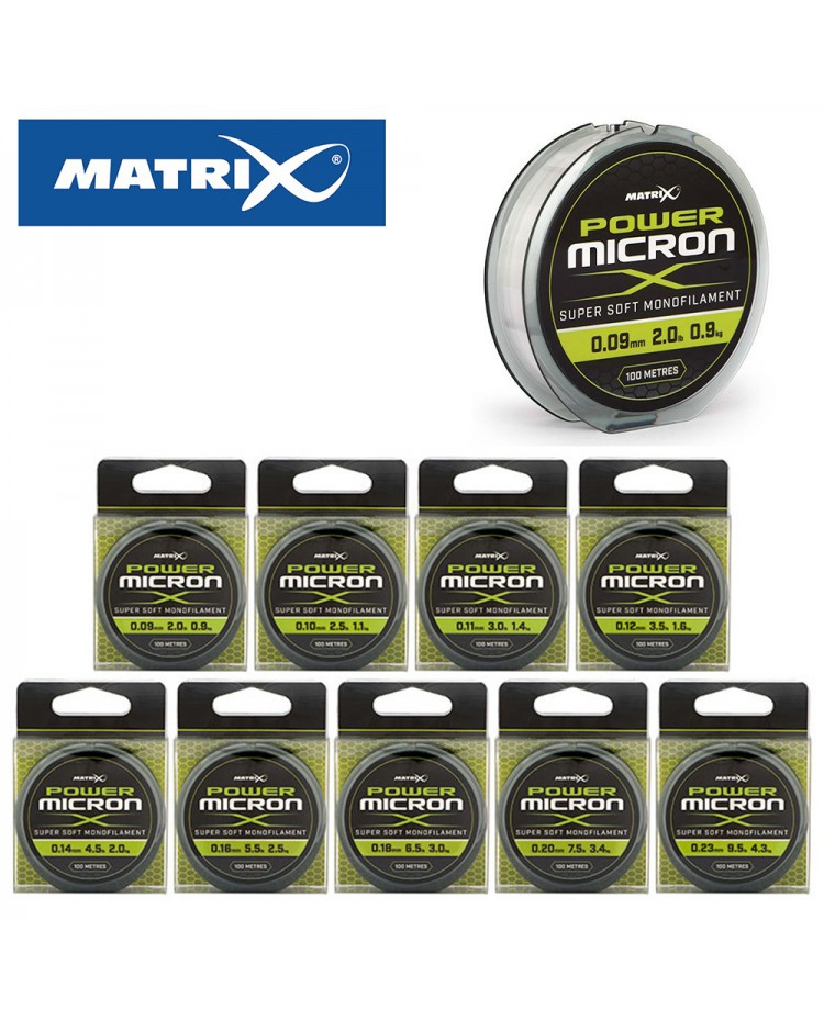 Laks Matrix Power Micron X 0,09-0,23mm/100m » Spletna ribiška trgovina ...