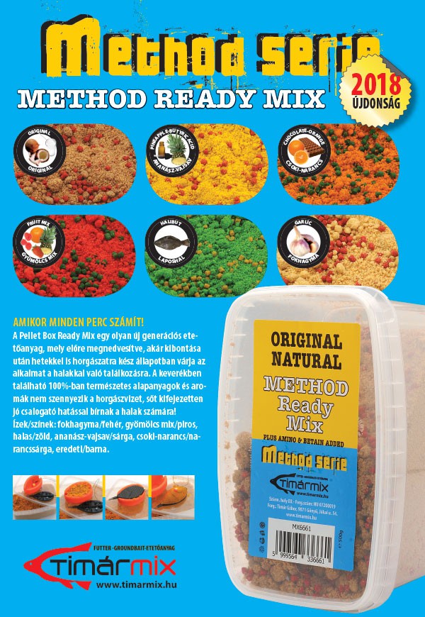 Pelleti Timar Mix Method Box Mix 500g » Spletna ribiška trgovina Trofeja