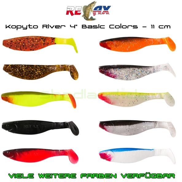 Guma Relax Kopyto River Shad 11cm » Spletna ribiška trgovina Trofeja