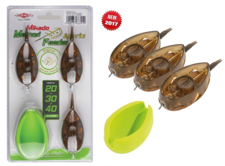 Krmilniki Mikado Method Feeder Aperio L- SET/B » Spletna ribiška trgovina Trofeja